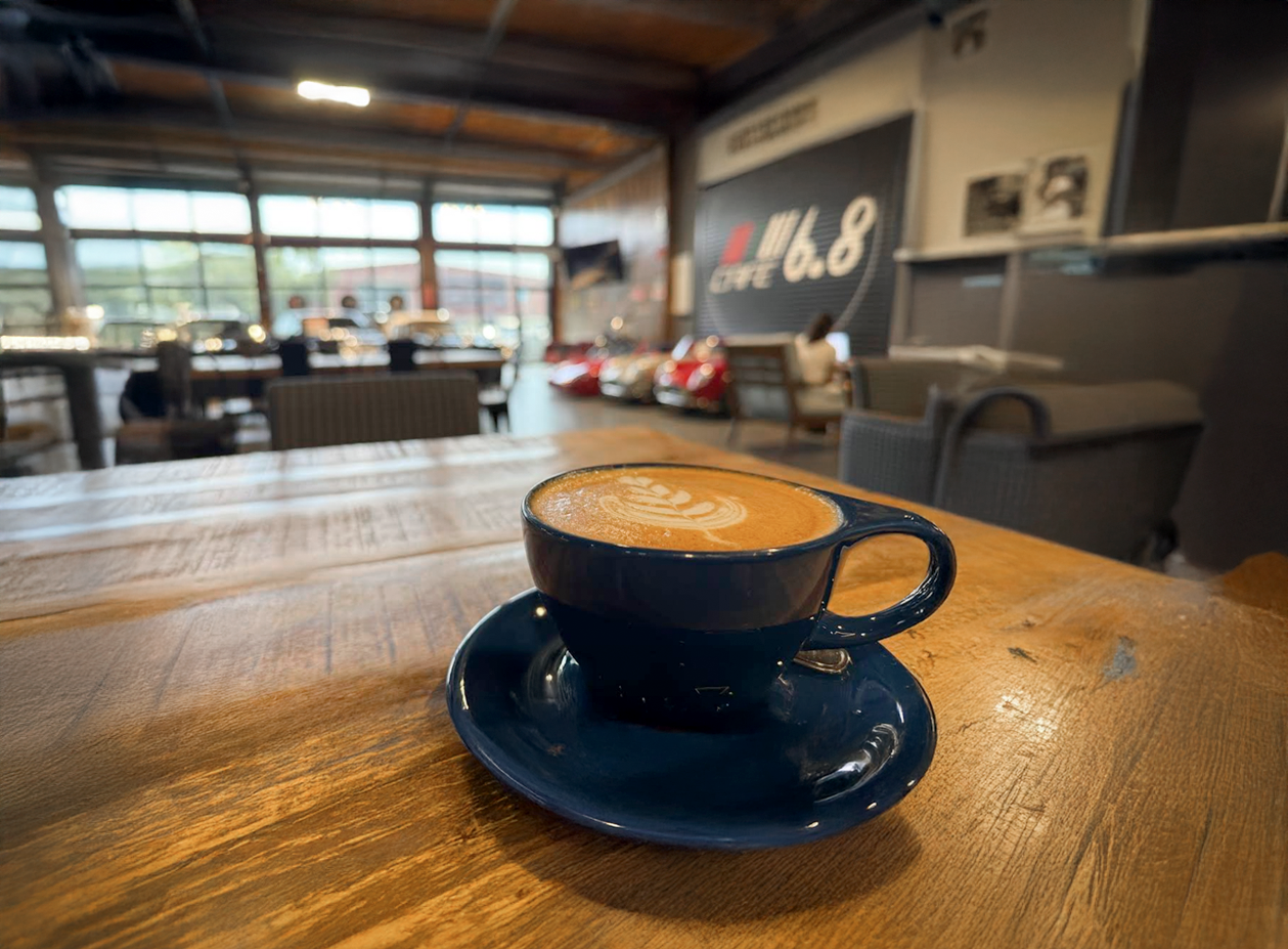 6.8Cafe Dubai - Premium Automotive Café & Coffee Experience | Al Quoz